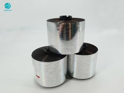 China 1.6-5mm Anti Counterfeiting Tear Tape Package Bobbin With Silver Color for sale