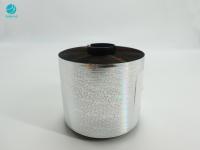 China 3mm Silver Color Customized Design Holographic Tear Tape For Package for sale