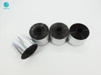 China 1.5-5mm Customization Silvery Designed Logo Tear Tape Bobbins For Package for sale