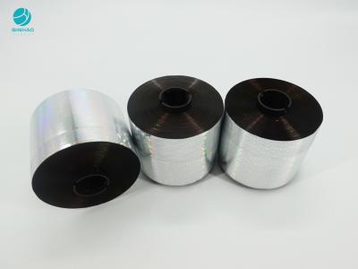 China 3mm Silver Holographic Anti - Counterfeiting Logo Tear Tape For Packaging for sale