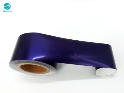 China 8011 Coated Dark Purple Aluminum Foil Wrapping For Cigarette Inner Package for sale