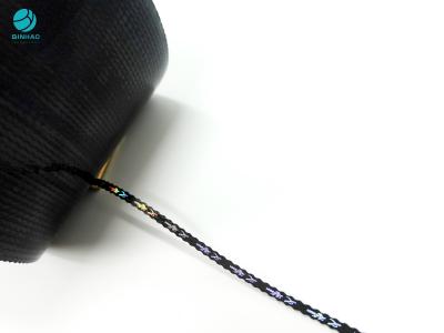 China Black Curve Edge Anti - Fake Logo 5mm Tear Strip Tape For Easy Open Package for sale