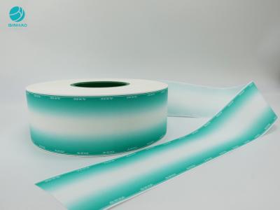 China 64mm Gradual Colors Light Oil Filter Outer Paper For Cigarette Packaging for sale