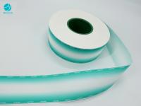 China 50-70mm Gradual Green Cigarette Filter Rolling Paper For Tobacco Packaging for sale