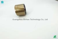 China Single Gold Line PET Raw Materials Tear Tape Sticky 80% For Tobacco for sale