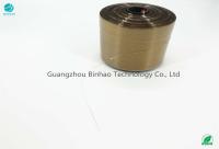 China One Glue Side Adhesion ≥25N/25mm Tear Strip Tape PET Gold Line for sale