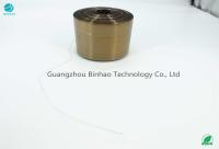 China One Glue Side Adhesion ≥25N/25mm Tear Strip Tape PET Gold Line for sale