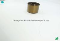 China Chocolate Easy Tear Tape 1.6mm Gold Color Package for sale