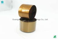 China Chocolate Easy Tear Tape 1.6mm Gold Color Package for sale