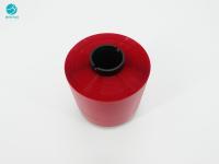 China Deepred 4mm Adhesive Tear Strip Tape For Cigarette Cosmetic Box Packaging for sale