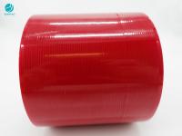 China 4mm Custom Dark Red Jumbo Rolls Tear Tape For FMCG box Products Packaging for sale