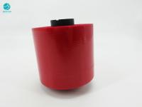 China 5000m Dark Red Cigarette Box Package Tear Packing Tape With RoHS Certificate for sale