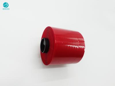 China 4mm Deep Red Good Decoration Adhesive Tear Strip Tape For Box Products Package for sale