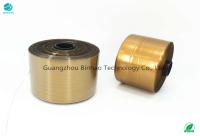 China Tear Strip Tape Gold Line 0.8mm Size PET Materials for sale