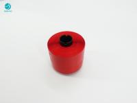 China 2.5mm Bright Red Tobacco Self Adhesive Tear Tape For Product Box Packaging for sale