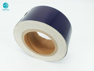China SBS Type Deep Blue Coated Cardboard Cigarette Packing Inner Frame Paper for sale
