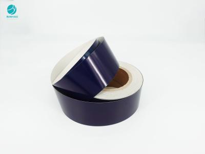 China Food Grade Dark Blue Coated Cigarette Package Inner Frame Paper SBS Type for sale