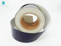 China Glossy Blue 95mm Coated Inner Frame Paper For Cigarette Boxes Package for sale