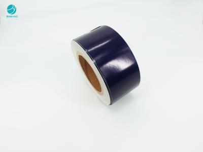 China Dark Blue Cigarette Package Inner Frame Paper With High Compression Strength for sale