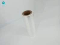 China One Side Corona Treated Transparent Cigarette BOPP Film Roll For Package for sale