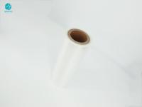 China Surface Clear High Shrinkage BOPP Film Roll For Cigarette outter Package for sale