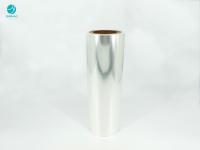 China 350mm Glossy Cigarette Thermal Lamination BOPP Film Roll For Tobacco Package for sale
