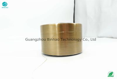 China Easy Chocolate Tear Tape Gold Line Color Package Materials 30mm ID for sale