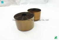 China Easy Chocolate Tear Tape Gold Line Color Package Materials 30mm ID for sale