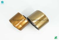 China Easy Chocolate Tear Tape Gold Line Color Package Materials 30mm ID for sale