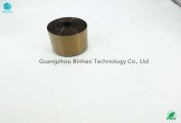 China Classic Chocolate Tear Strip Tape Gold Line Color Width 3.0mm for sale