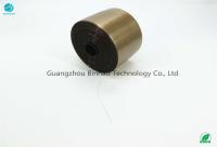 China Classic Chocolate Tear Strip Tape Gold Line Color Width 3.0mm for sale