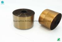 China Classic Chocolate Tear Strip Tape Gold Line Color Width 3.0mm for sale