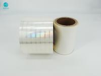 China Thermal Lamination Strong Stick Capability BOPP Film For Cigarette Package for sale