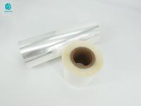 China Transparent Cigarette Double-Sided Heat Sealed BOPP Film For Tobacco Package for sale