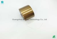 China Packing Chocolate Tear Strip Tape Gold Line Color 0.8mm Line 2mm Width Size for sale