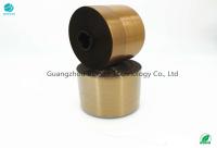 China Packing Chocolate Tear Strip Tape Gold Line Color 0.8mm Line 2mm Width Size for sale