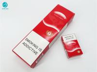 China Disposable Cigarette Packaging Cardboard Products Box With Personalized Design for sale
