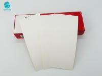 China Decorative Red Color Cardboard Packing Cases For Cigarette Tobacco Products for sale