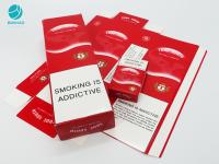 China Holographic Design Cardboard Case For Full Set Cigarette Tobacco Package for sale