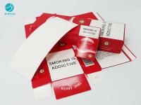 China Custom Color Smoking Plain Packaging Paper For Cigarette Case Packing Box for sale