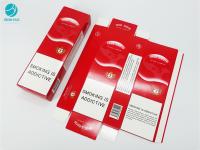 China Custom Color Smoking Plain Packaging Paper For Cigarette Case Packing Box for sale