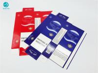 China Durable Tobacco Packets Cigarette Cardboard Packing Case with Embossed Logo for sale