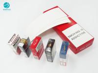 China Embossed Logo Custom Durable Cardboard Packing Cases For Cigarette Tobacco for sale
