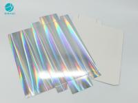 China Offset Printing Holographic Cardboard Paper For Cigarette Case Packing Box for sale
