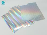 China Offset Printing Holographic Cardboard Paper For Cigarette Case Packing Box for sale