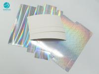 China Offset Printing Holographic Cardboard Paper For Cigarette Case Packing Box for sale
