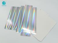 China Holographic Design Embossed Logo Cardboard Case For Full Set Cigarette Package for sale