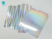 China Holographic Design Embossed Logo Cardboard Case For Full Set Cigarette Package for sale