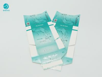 China Custom Smoking Plain Package Paper Cardboard For Cigarette Case Packing Box for sale