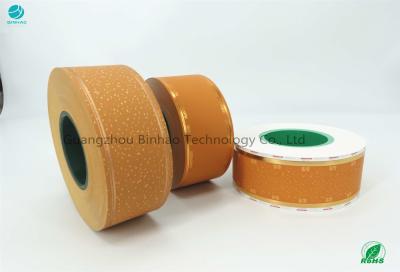 China Striaght Edge Paper 3000m Yellow Cork Tipping Paper for sale